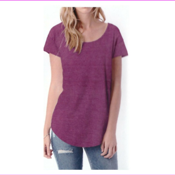 Alternative Apparel | Tops | Alternative Ladies Eco True Huckleberry ...